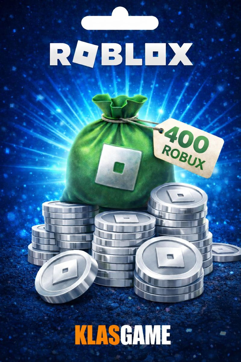 Roblox 400 Robux Satın Al - Hızlı ve Güvenli Alışveriş - Klasgame.com