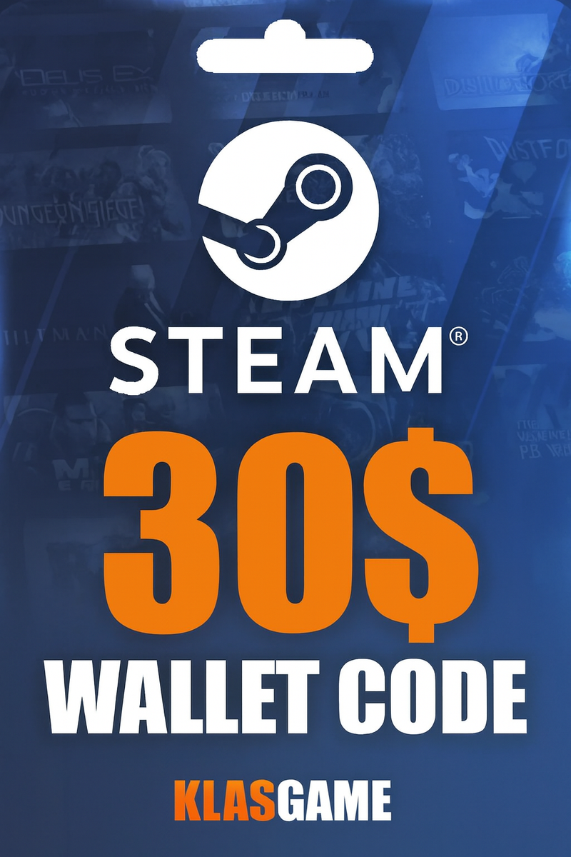 Steam 30 USD Wallet Code Satın Al - Hızlı ve Güvenli Alışveriş ...